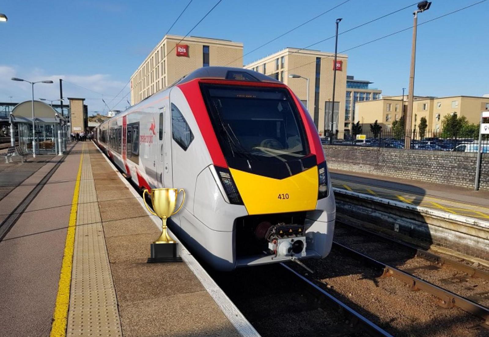 Greater Anglia’s repeat reliability award win | Rail News